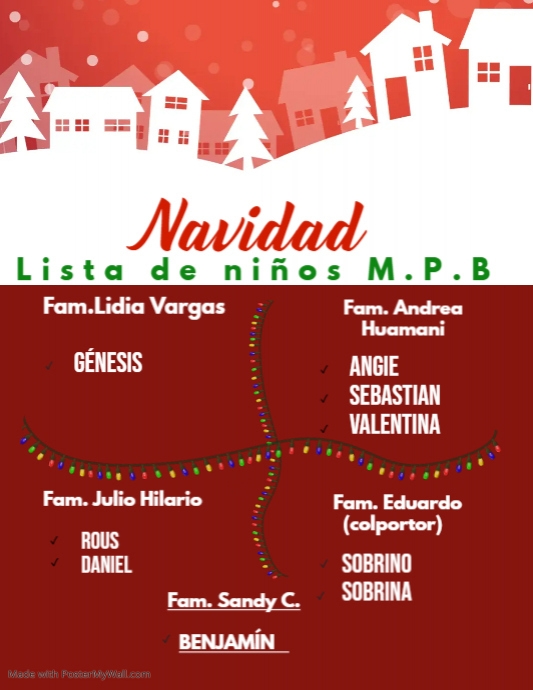 Copia de Christmas Price list | PosterMyWall