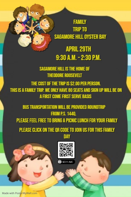 School Field Trip Template | PosterMyWall