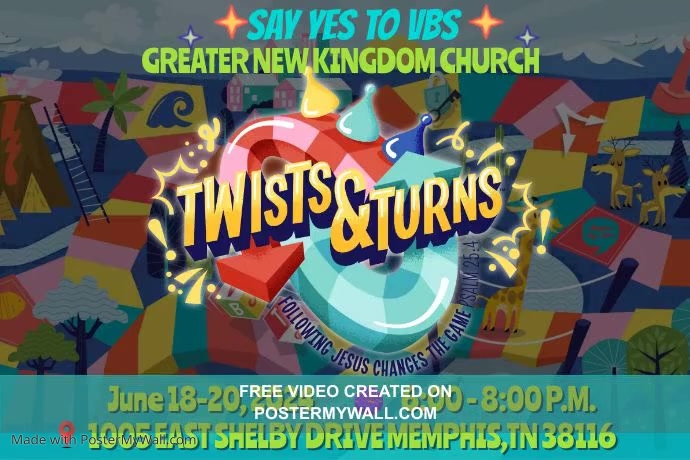 VBS Twists and turns | PosterMyWall