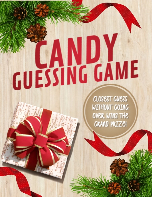 Candy guessing game | PosterMyWall