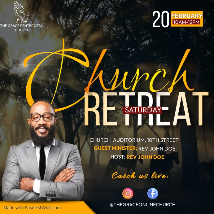 church retreat | PosterMyWall
