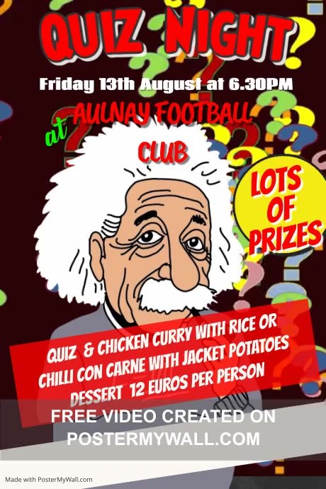 Copy of Bar Pub Quiz Trivia Night Poster Template | PosterMyWall