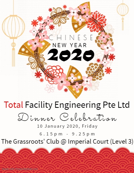 TFE 2020 CNY | PosterMyWall