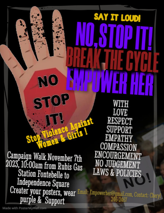 Stop Gun Violence Flyer | PosterMyWall