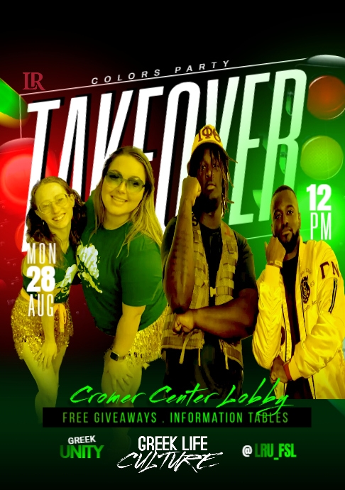 takeover party | PosterMyWall