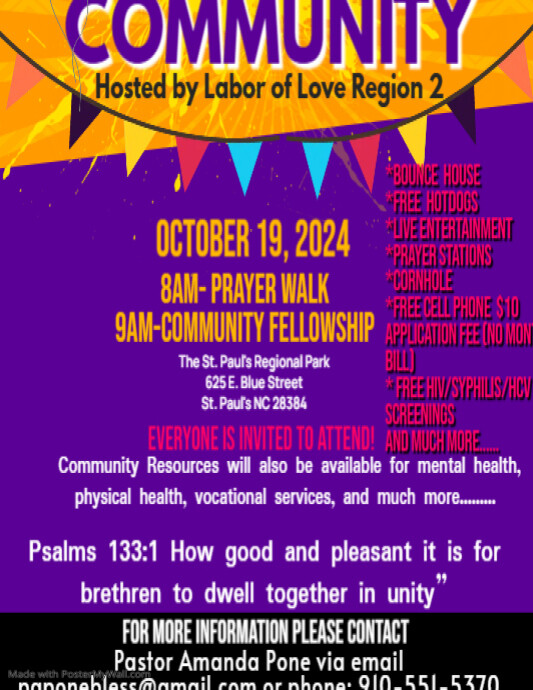 Orange College Community Day Flyer | PosterMyWall