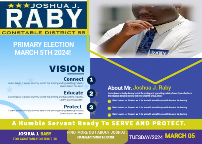 Election Campaign ad | PosterMyWall