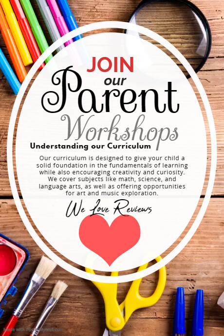 Craft workshop Event Flyer Template (1) | PosterMyWall