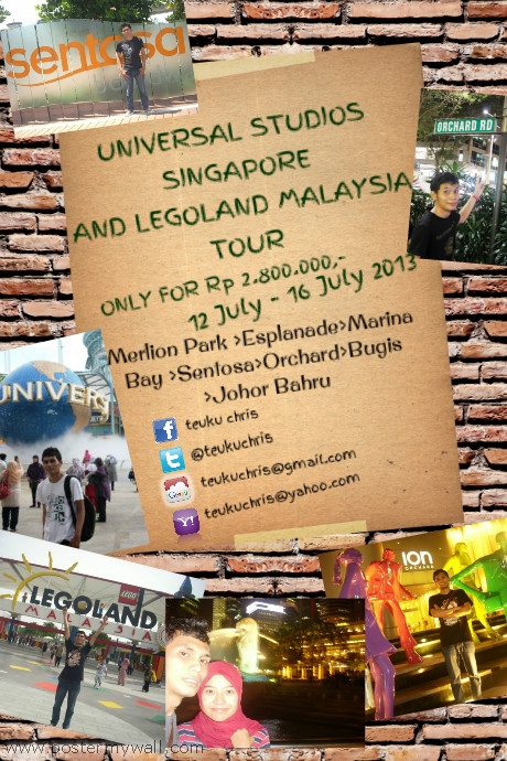 Copy of Universal and Legoland tour | PosterMyWall