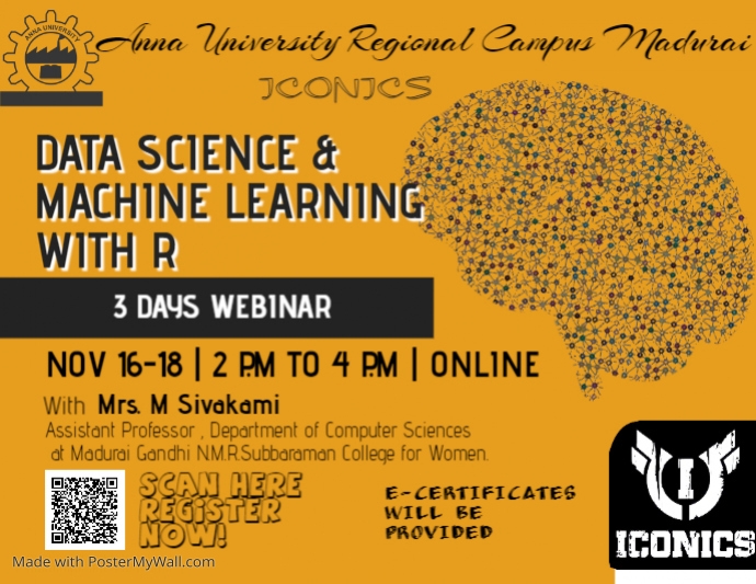 Copy of Machine Learning Brain Illustration Video | PosterMyWall