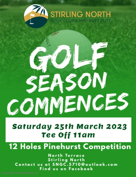 Golf Game Flyer Template (1) | PosterMyWall