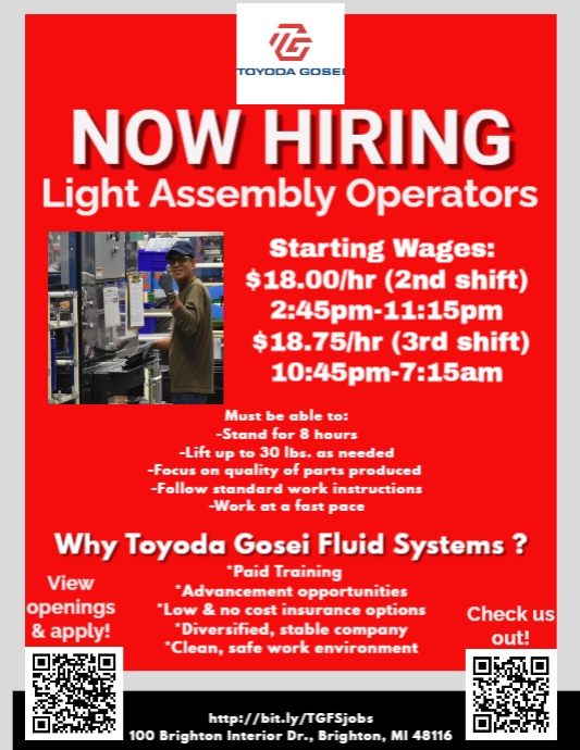 Copy of TGFS October 21, 2021 Recruiting Flyer | PosterMyWall