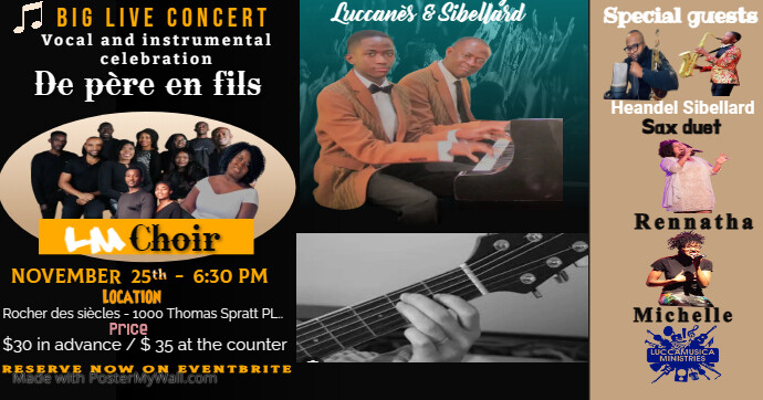 MUSIC NIGHT BANNER | PosterMyWall