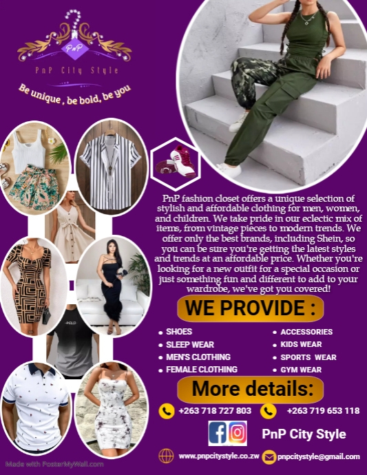 boutique fashion flyer | PosterMyWall