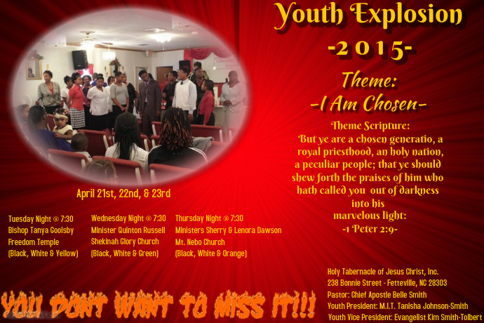 youth explosion flyer | PosterMyWall