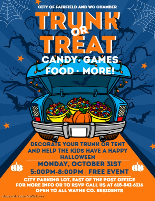 Trunk Or Treat | PosterMyWall