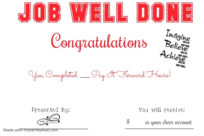 Copy of Job Well Done Certificate | PosterMyWall