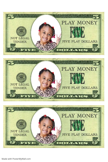 Mom bucks $5 | PosterMyWall