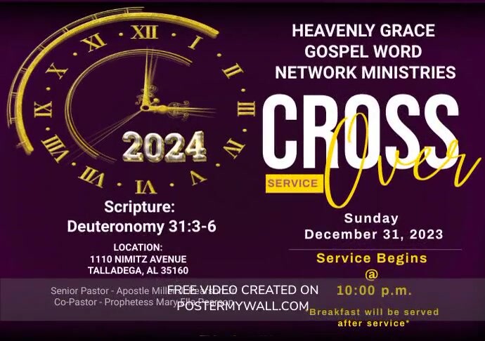 HGGWN CROSSOVER SERVICE | PosterMyWall
