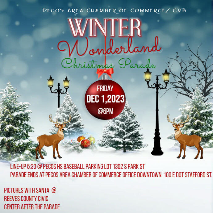 Copy of Snowy Trees Winter Wonderland invitation | PosterMyWall