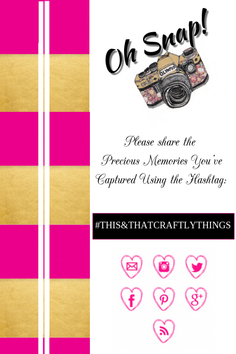 Copy of Social Media Hashtag Flyer - Party | PosterMyWall