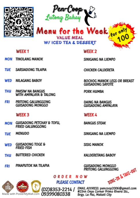 Copy of silogmenu (8) | PosterMyWall