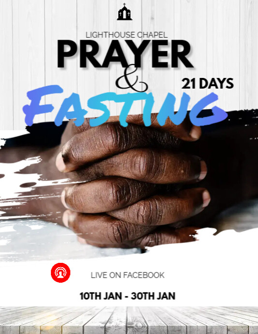 Fasting Flyer 2022 | PosterMyWall