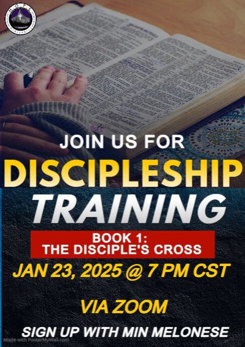 Copy of discipleship classes flyer template design (1) | PosterMyWall