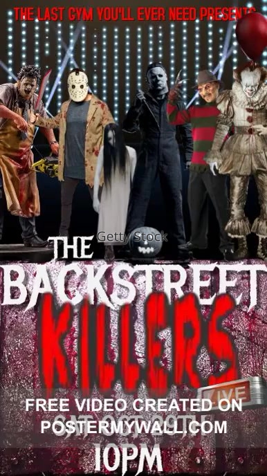 Copy of BACKSTREET SLASHERS | PosterMyWall