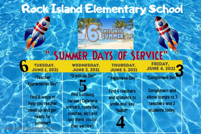 20 Day Countdown to Summer | PosterMyWall