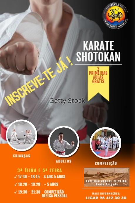 Copy of Copy of Karate classes flyer design template | PosterMyWall