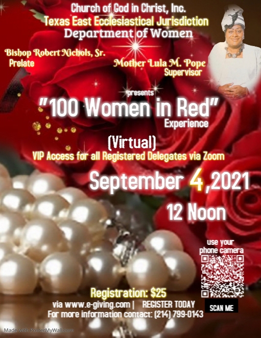 100 Women in Red | PosterMyWall