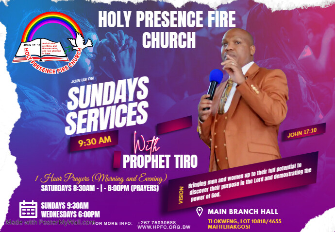 HPFC CHURCH BILLBOARD POSTER | PosterMyWall