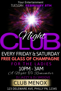 CLUB Template | PosterMyWall