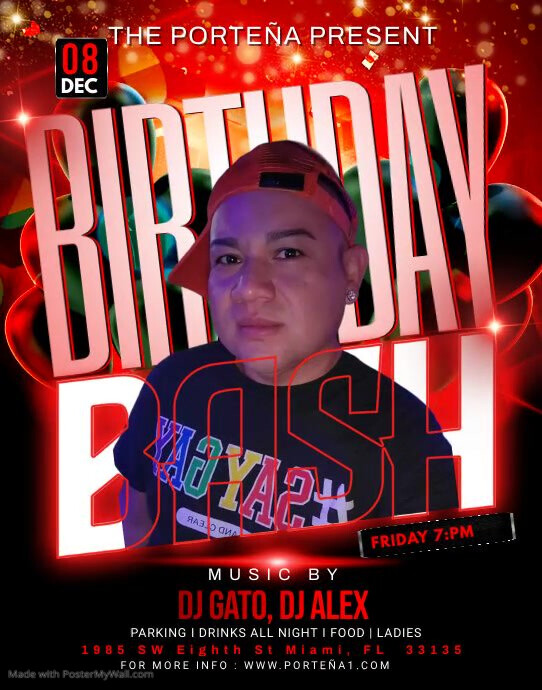BIRTHDAY BASH (1) | PosterMyWall