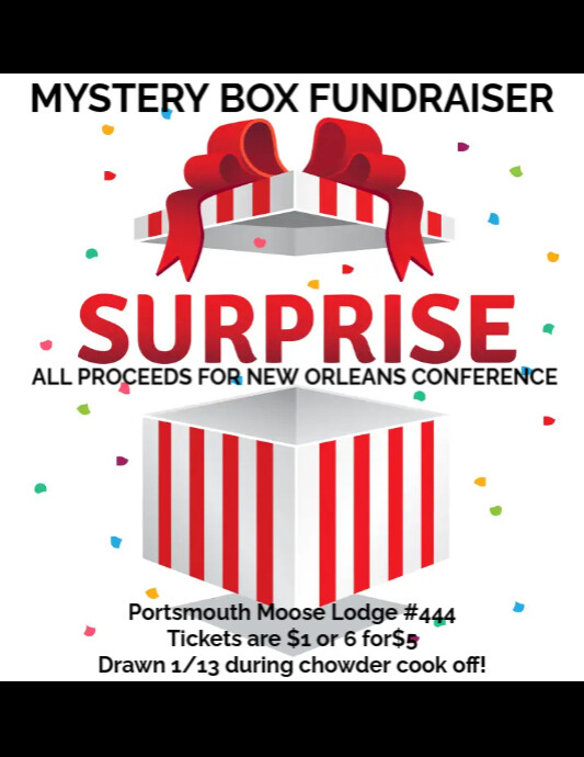 Copy of Open surprise gift box | PosterMyWall