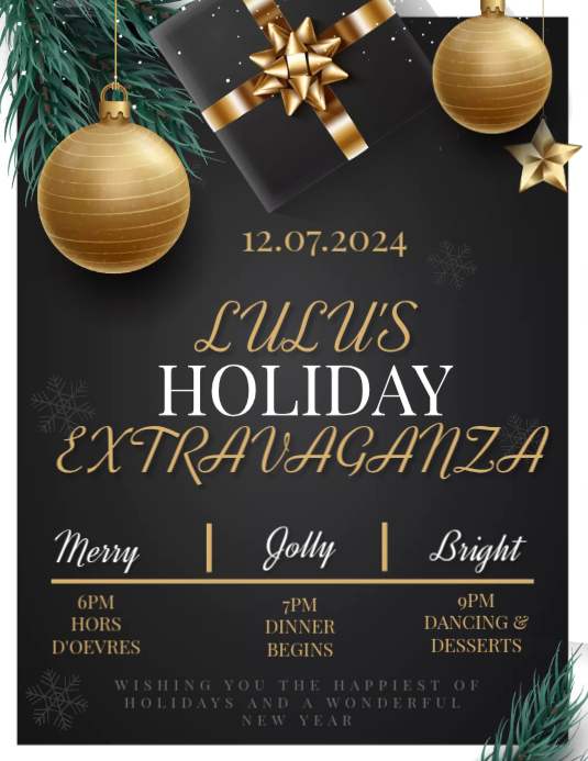 EXTRAVAGANZA FLYER | PosterMyWall