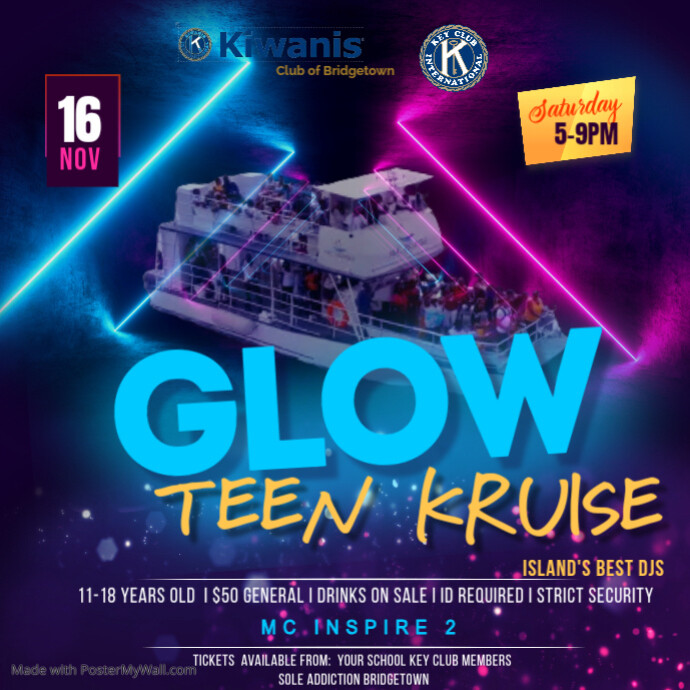 Glow party | PosterMyWall