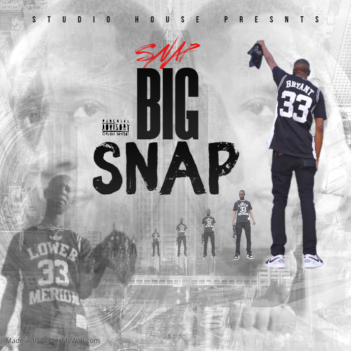 White Mixtape CD Cover | PosterMyWall