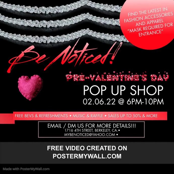 Copy of Modern Boutique Pop Up Shop Event Ad | PosterMyWall