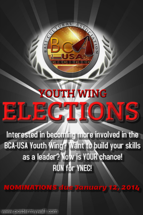 BCA-USA Youth Wing Election Flyer | PosterMyWall