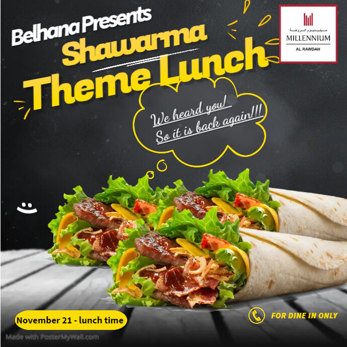 Food Menu Ads | PosterMyWall