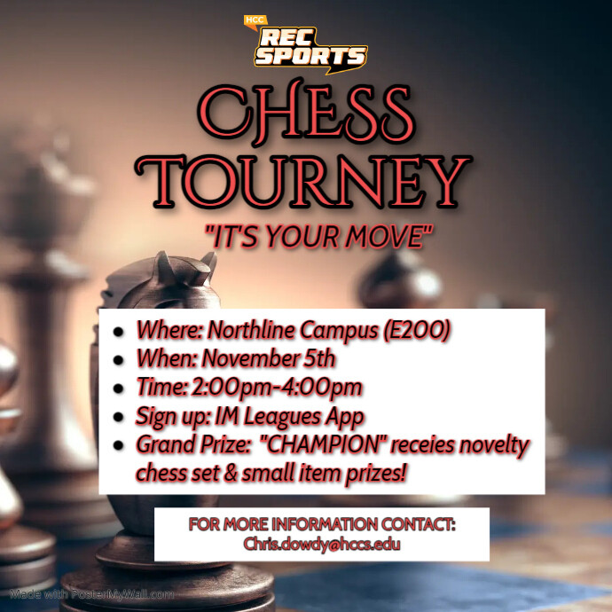 CHESS CLUB FLYER | PosterMyWall