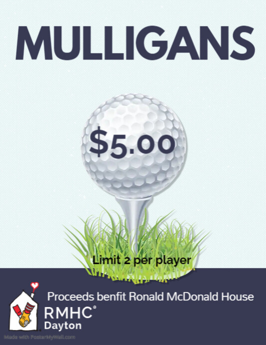 Mulligan Sign | PosterMyWall