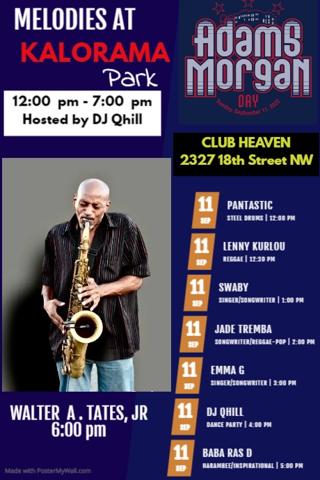 Band Concert Tour Event Flyer Template | PosterMyWall