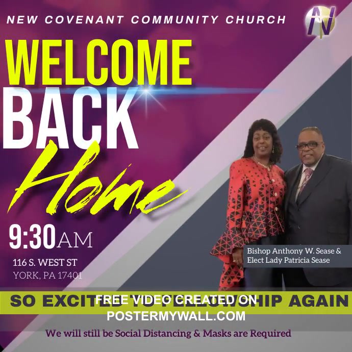 Copy of CHURCH GRAND REOPENING SERVICE TEMPLATE | PosterMyWall