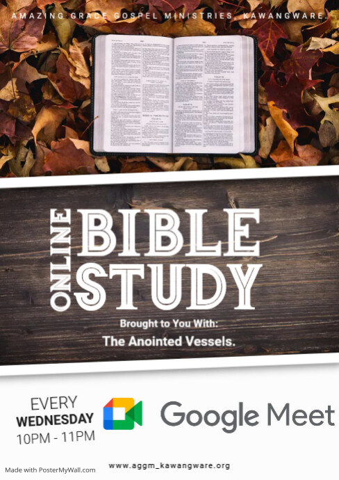 bible study | PosterMyWall