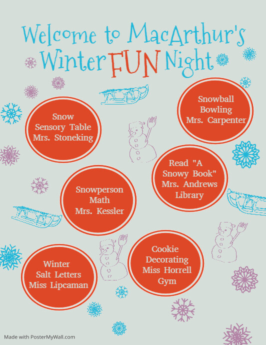 Copy of Copy of Free Winter Fair Flyer Template | PosterMyWall