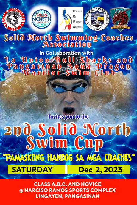 Swimming competition poster | PosterMyWall