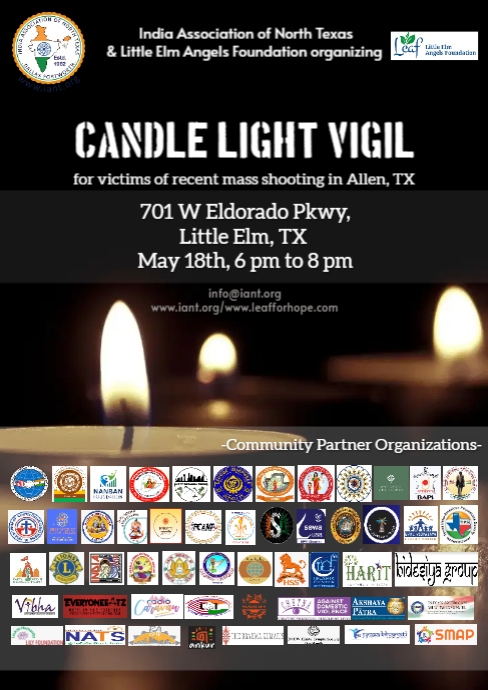 CANDLELIGHT VIGIL FLYER | PosterMyWall